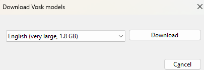 Vosk Model Filesize is very small · Issue #6746 · SubtitleEdit ...