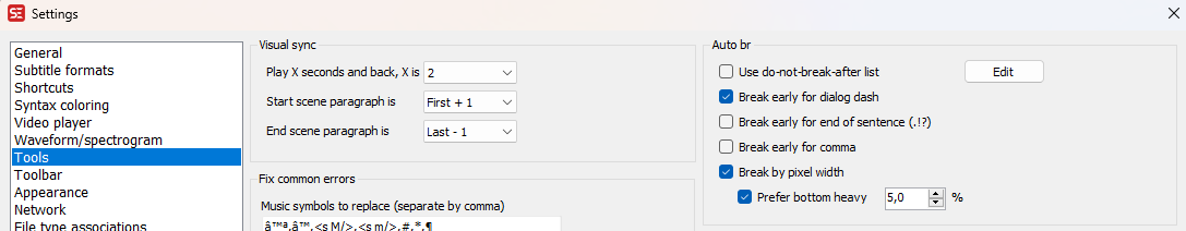Autobreak option - can it be better? Not to break the line when the ...