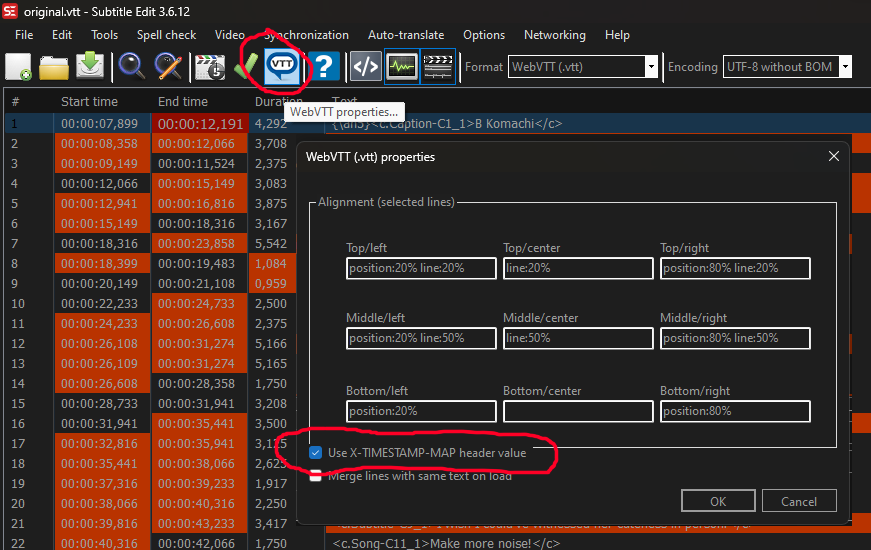 Bug in video preview with .VTT subtitles · Issue #6900 · SubtitleEdit/subtitleedit · GitHub