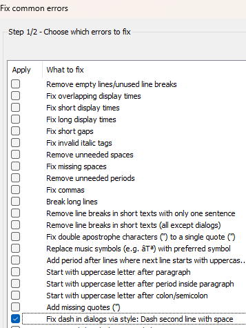 With the remove superfluous dialog dashes nothing happened · Issue #6963 · SubtitleEdit ...