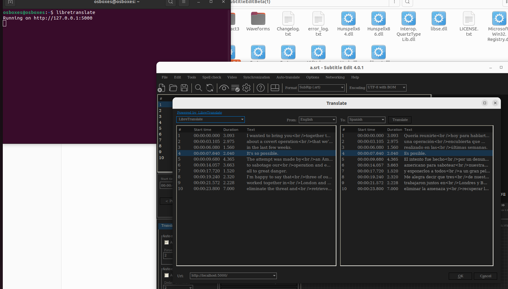 Improved translation, other API [LibreTraslate] · Issue #7453 · SubtitleEdit/subtitleedit · GitHub