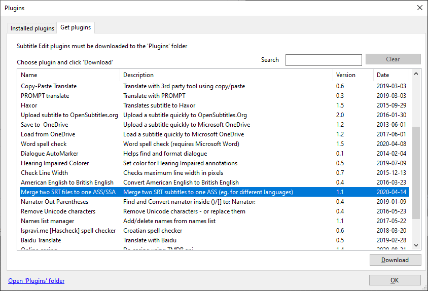 Option for joining 2 [or more] subs of dif lang, (time) line by line [request] · Issue #4398 ...