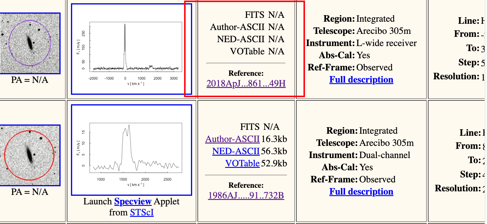 NED query does not return new hi spectra · Issue #2694 · astropy/astroquery · GitHub