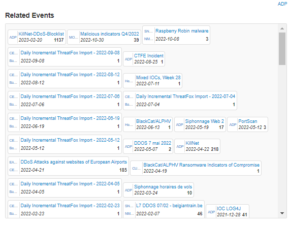 How to identify common attributes between events · Issue #8927 · MISP ...