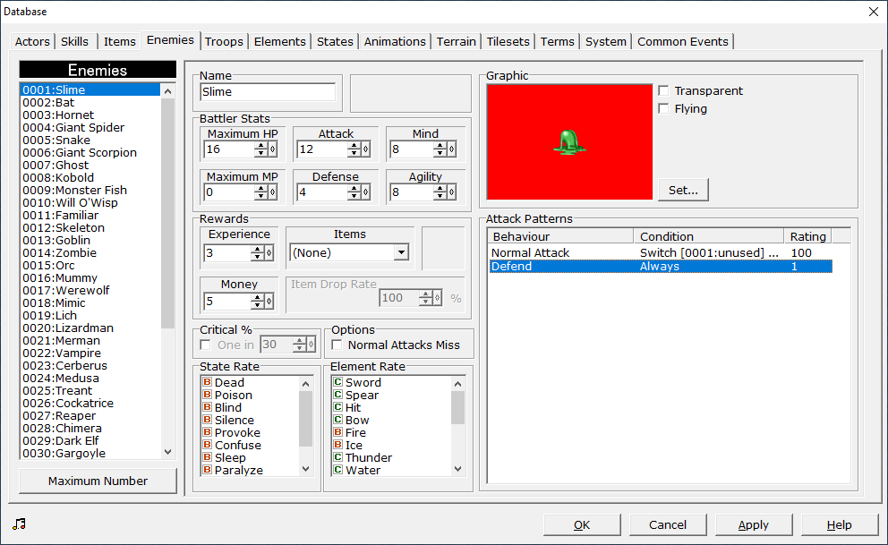 RM2K: Enemy AI may ignore behavior conditions, depending on attack pattern Ratings · Issue #3146 ...