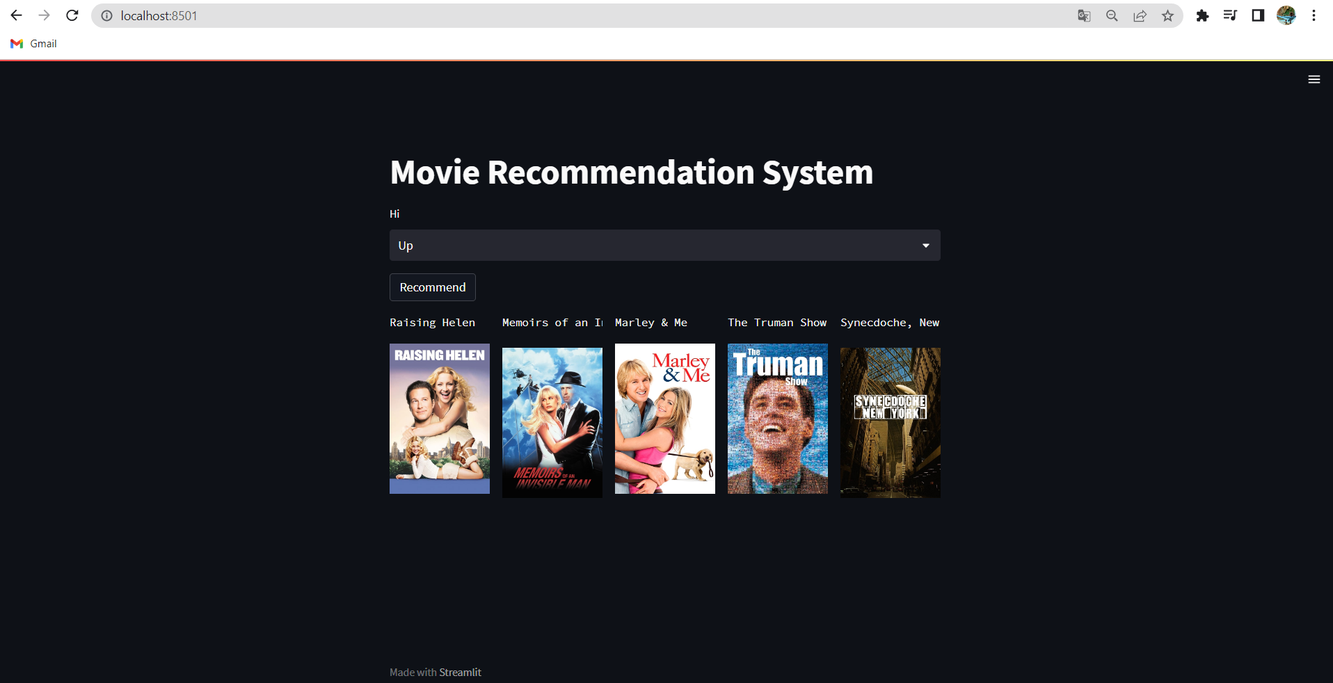 GitHub - RastogiTushar/Movie-recommnedation-system: It is a Machine ...