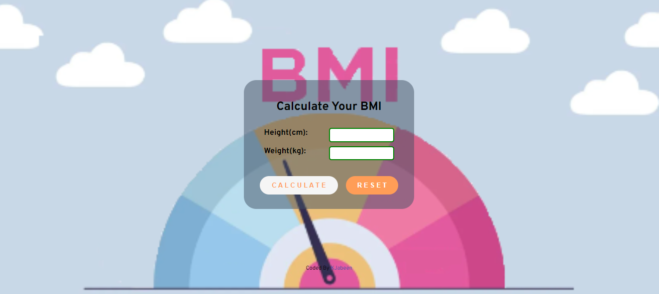 GitHub - KJabeen/BMI-Calculator: BMI-Calculator GitHub - KJabeen/BMI-Calculator: BMI-Calculator