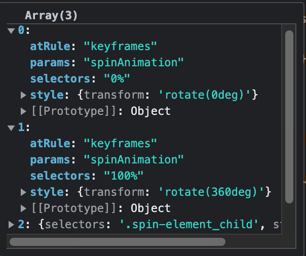 BUG: The documented way to parse @keyframes does not work · Issue #4765 · GrapesJS/grapesjs · GitHub