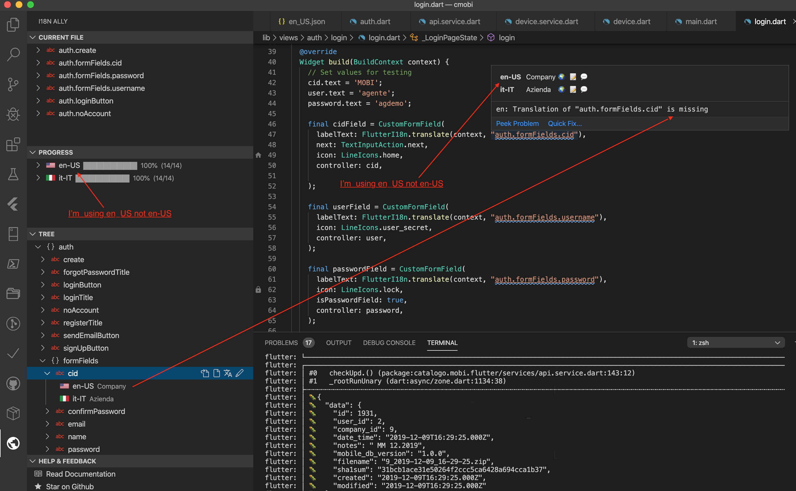 Translation is missing · Issue #155 · lokalise/i18n-ally · GitHub
