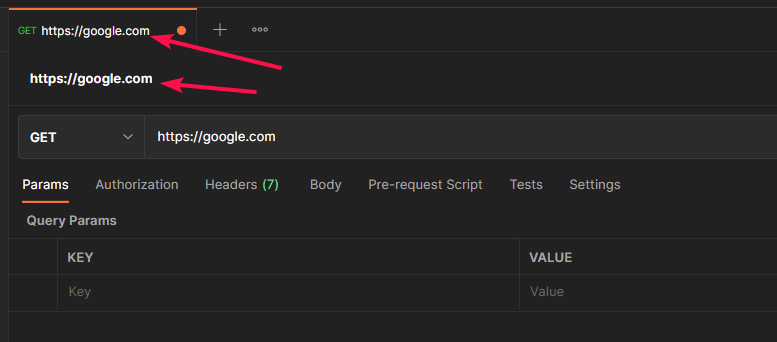 Add the ability to rename tabs even if the corresponding request is not ...