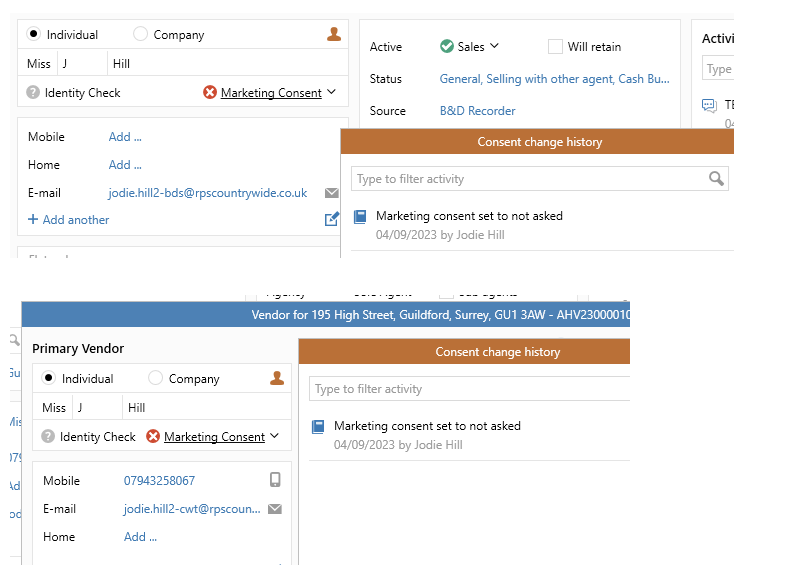 Updating Consent Via Api · Issue 9748 · Reapit Foundations · Github