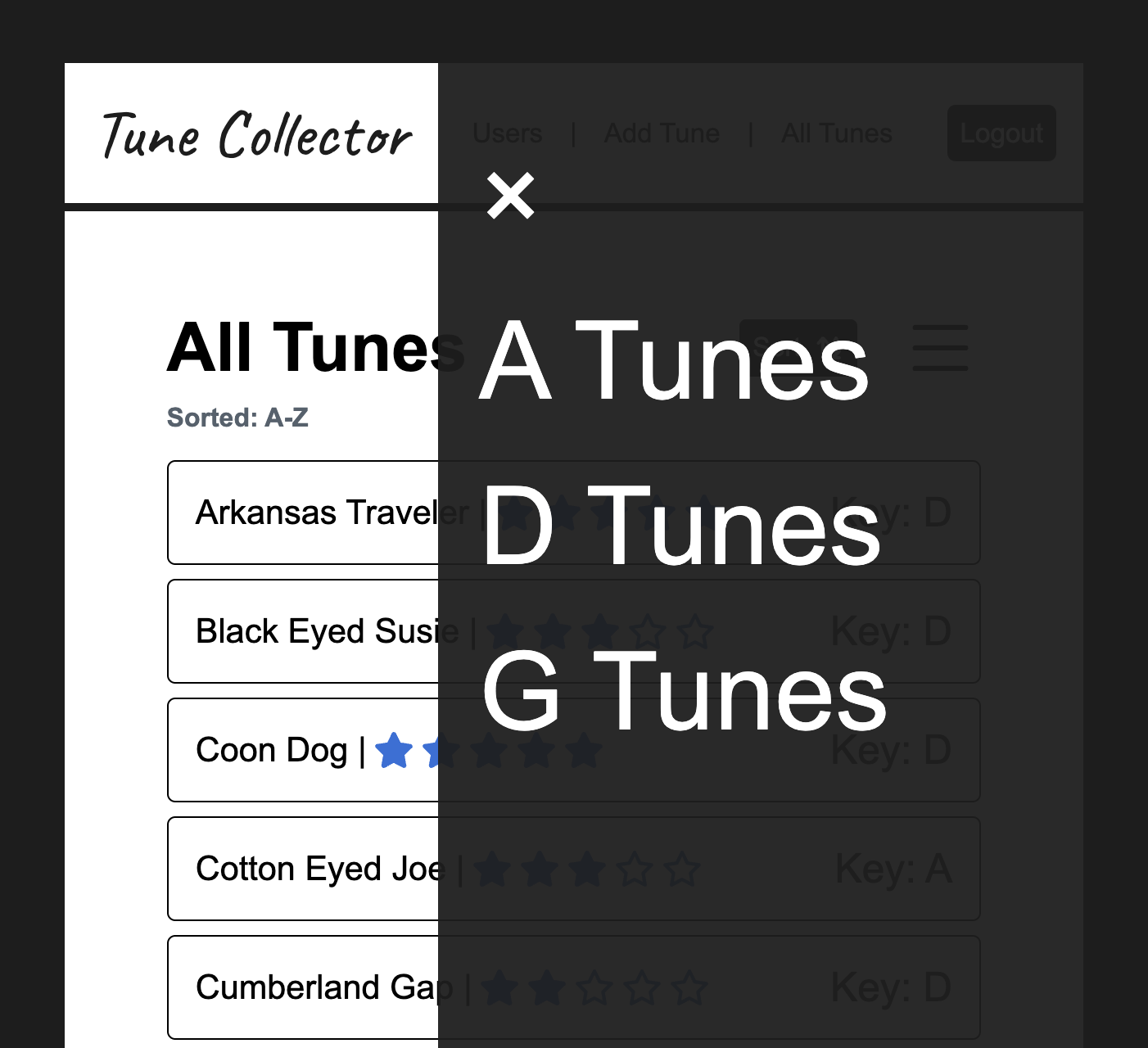 GitHub - bcarpenter7/tune-collector-final