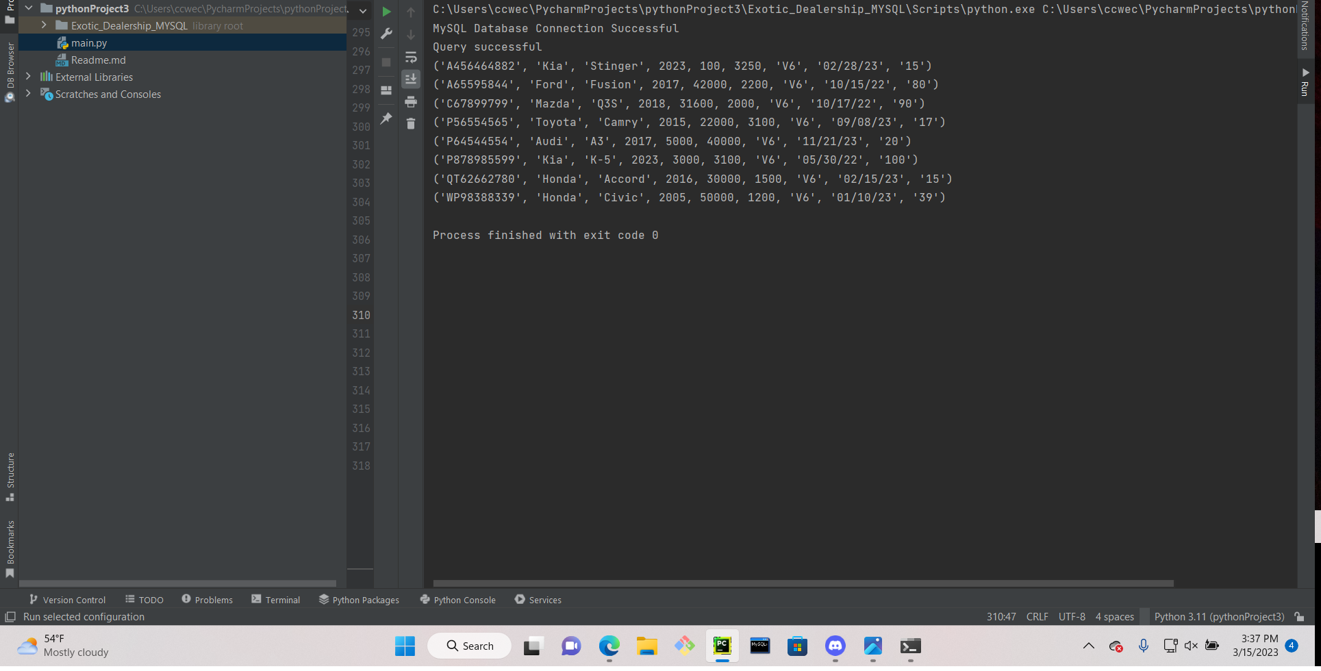 GitHub - humblebeastchris99/ExoticDealership_CapstoneProject