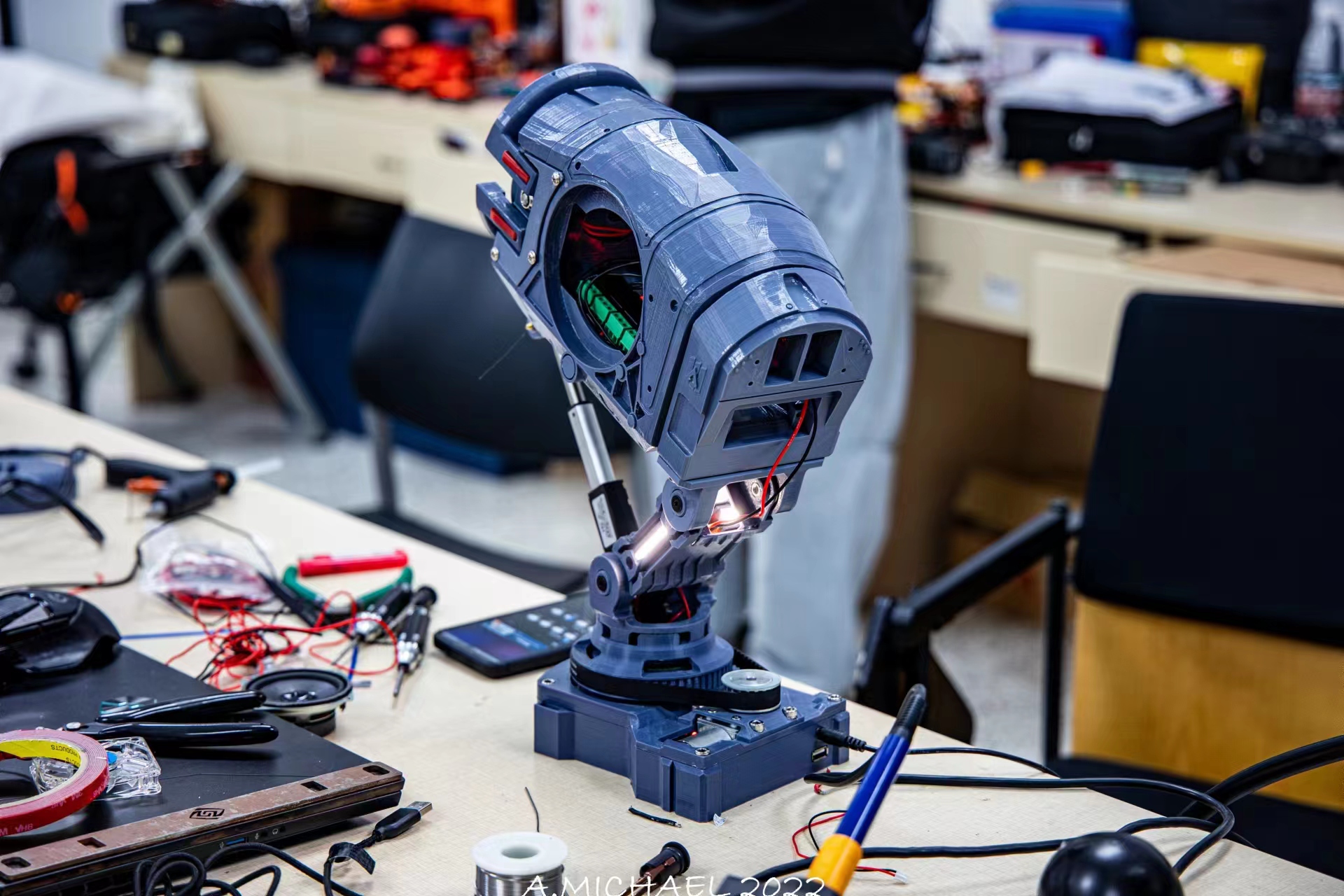 GitHub - AM1049/APEX-Pathfinder-Monitoring: 灵感来源于APEX探路者的大眼，为此设计了底座，基于ESP8266物联网控制，易微联APP控制头部旋转 ...