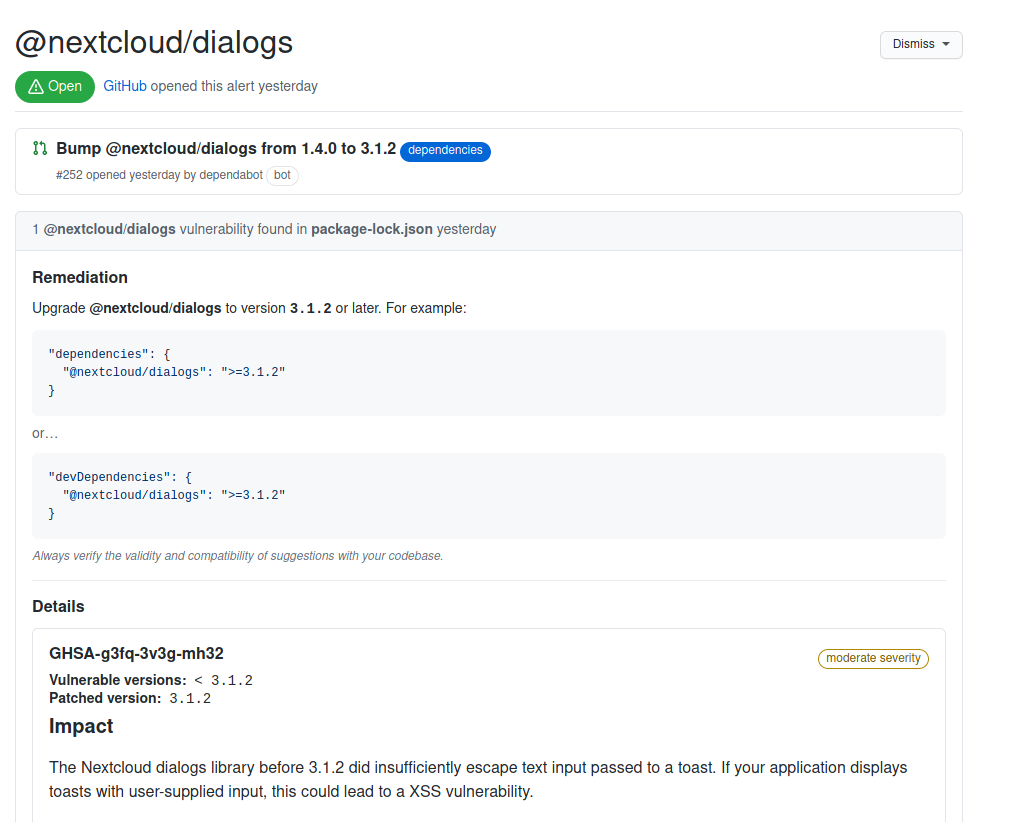 Using svg files is BC break also · Issue #338 · nextcloud-libraries/nextcloud-dialogs · GitHub