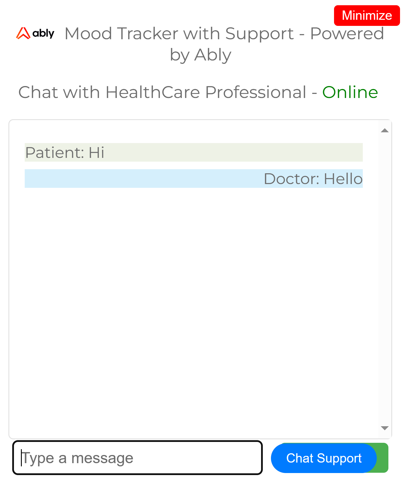 GitHub - ssamarasam/mood-tracker-support-chat