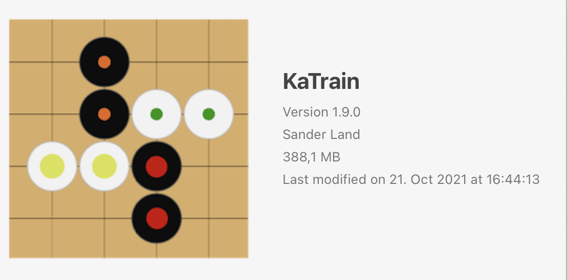 version numbers damaged on macOS · Issue #480 · sanderland/katrain · GitHub