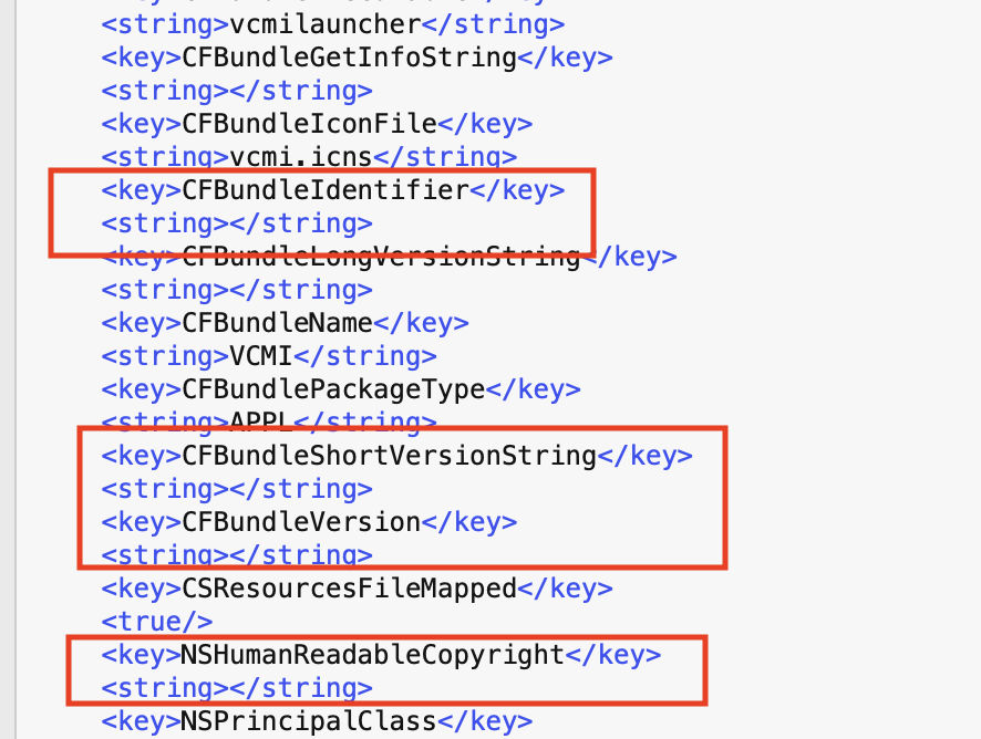 [macOS] no version numbers and no bundle identifier · Issue #1077 · vcmi/vcmi · GitHub