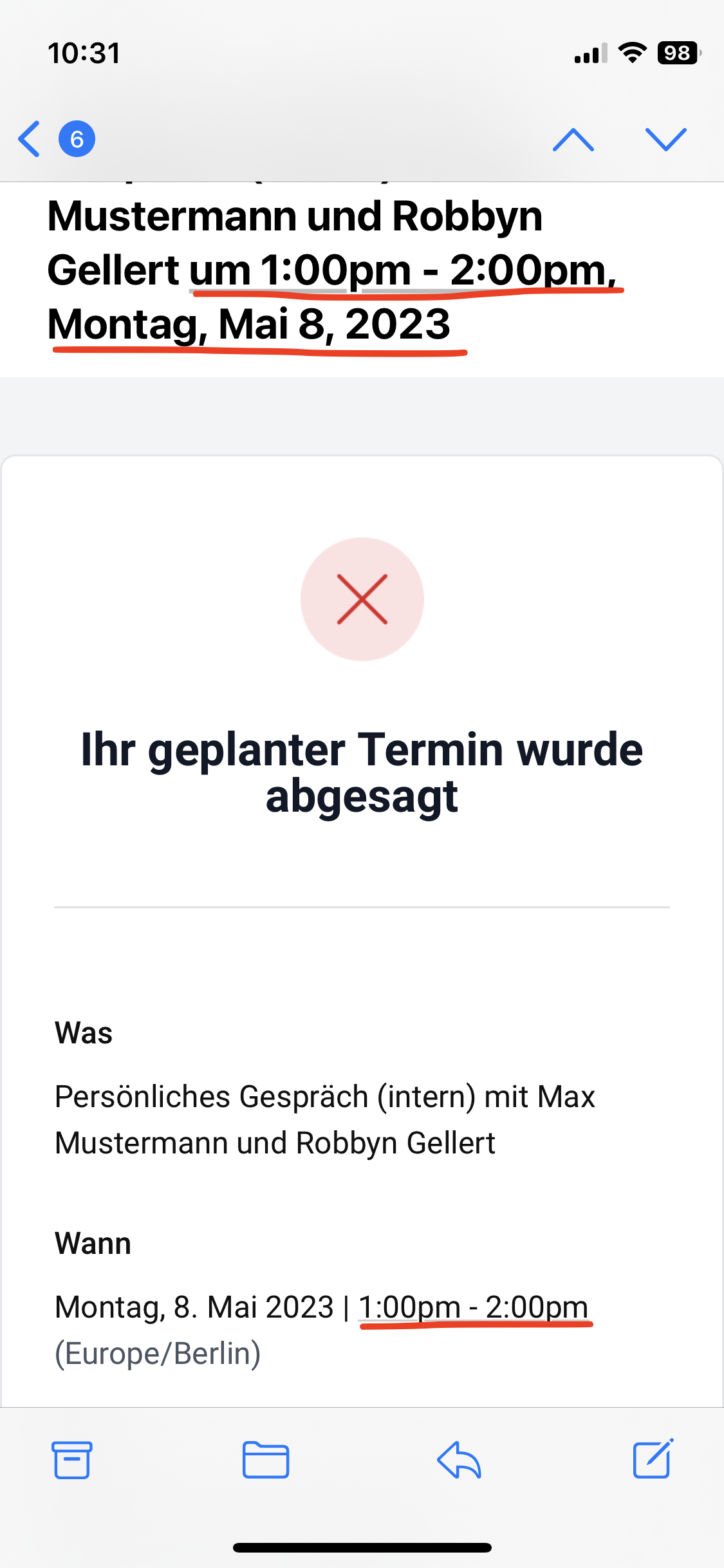 [CAL-1628] Wrong time format in emails and SMS · Issue #8746 · calcom/cal.com · GitHub