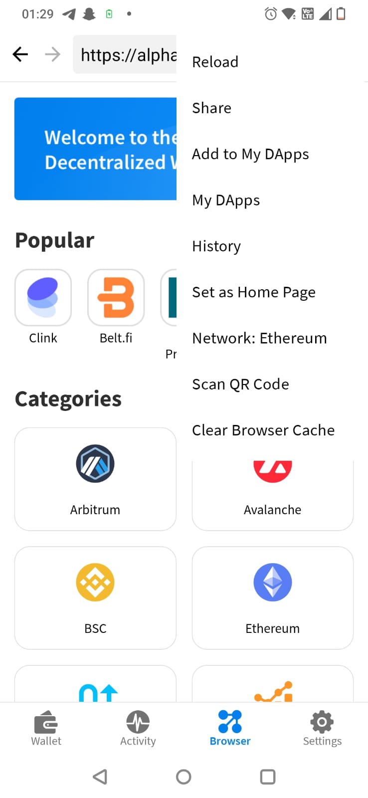 change ui · Issue #3137 · AlphaWallet/alpha-wallet-android · GitHub