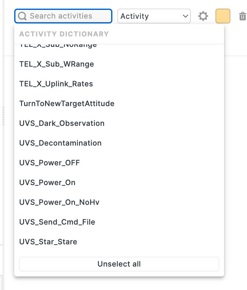Add "Select All" button when filtering activity layers in Timeline Editor · Issue #591 · NASA ...