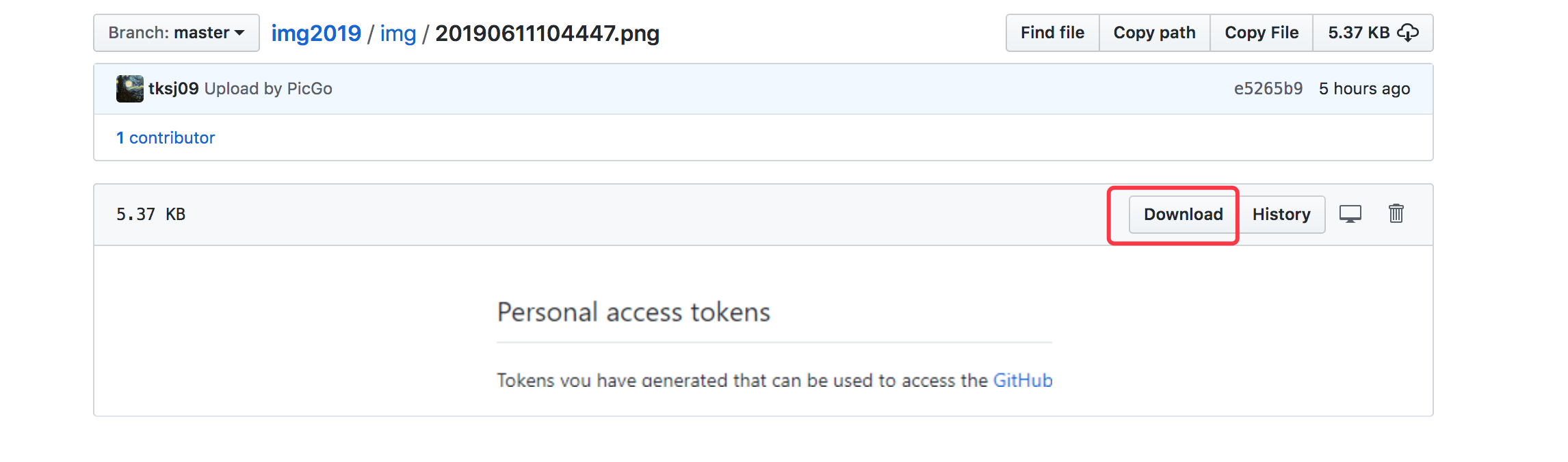 picgo使用github做图床，上传后好使 · Issue #287 · Molunerfinn/PicGo · GitHub