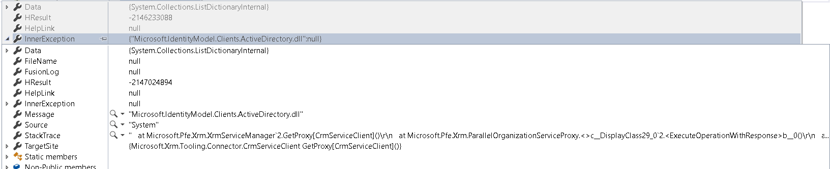 Microsoft.IdentityModel.Clients.ActiveDirectory.dll NULL when insert rows in Dynamics 365 from ...