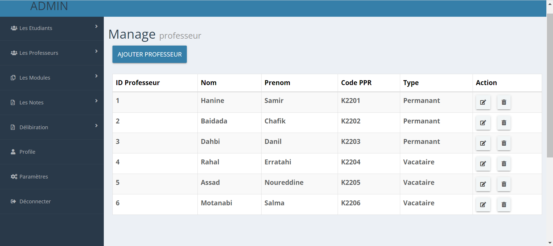 GitHub - AmineChafii/School-Mangement: An application for managing exams, grades, subjects ...