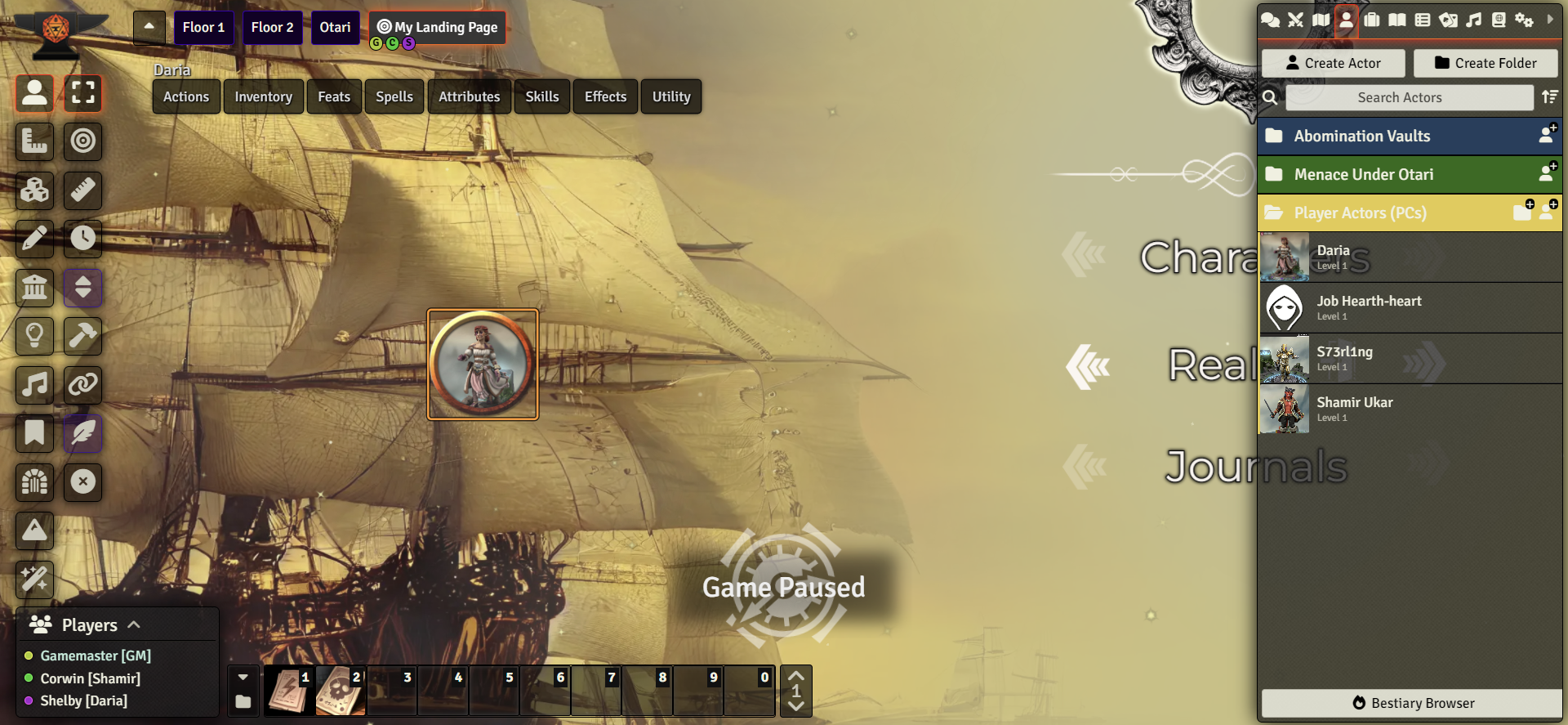 [BUG] Players unable to see HUD but Gamemaster can · Issue #70 · Larkinabout/fvtt-token-action ...