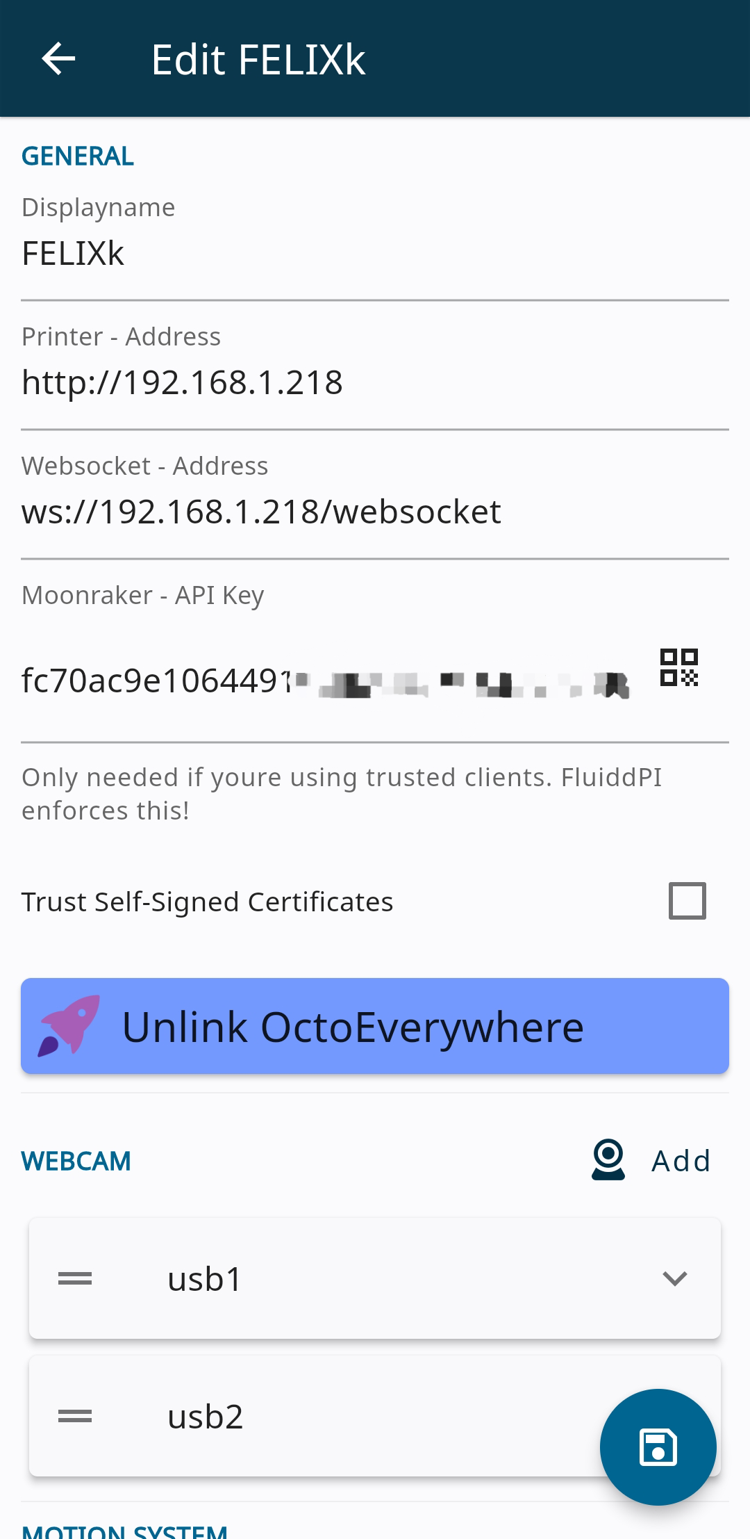 Octoeverywhere with Moonraker - API key · Issue #146 · Clon1998 ...