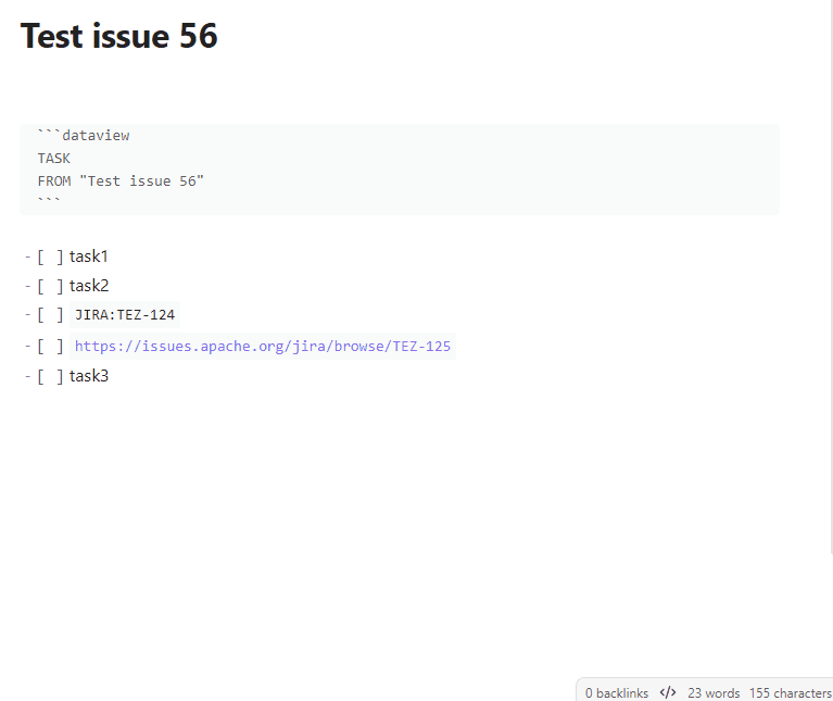 Bug Issues Not Loading Properly In Dataview Block · Issue 56 · Marc0l92obsidian Jira Issue 9438