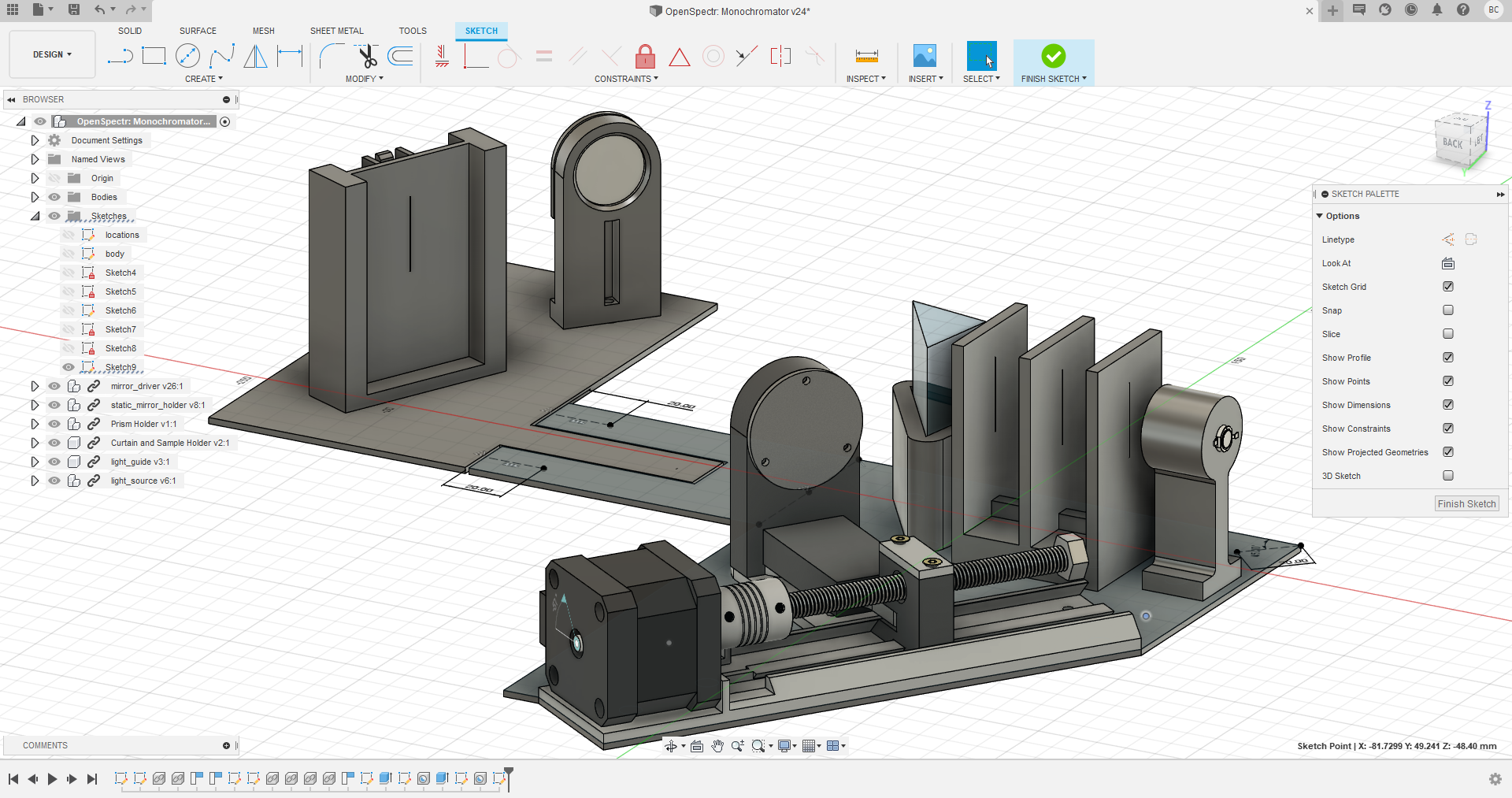 GitHub - bcskn/OpenSpectR: Open-source 3D printed optical