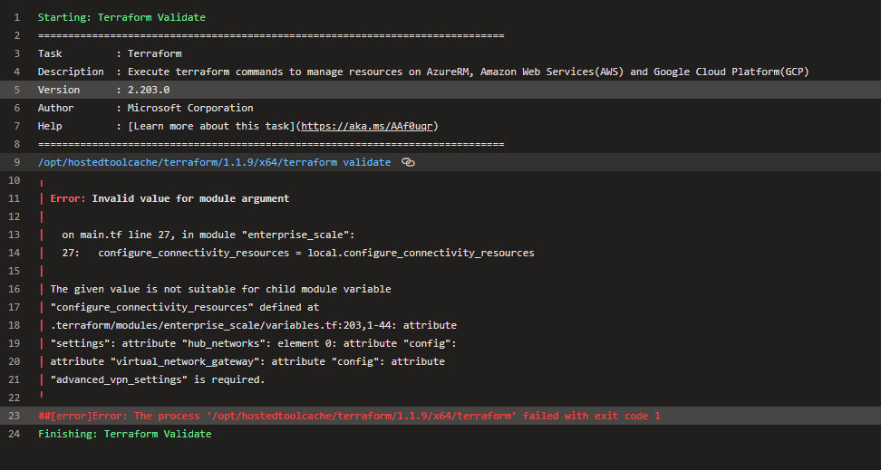 Bug Report · Issue #366 · Azure/terraform-azurerm-caf-enterprise-scale · GitHub
