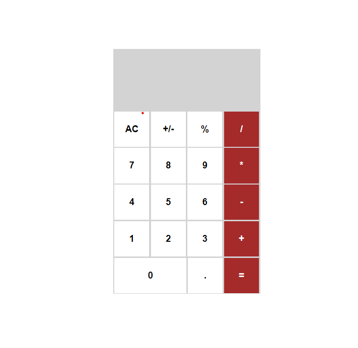 GitHub - ARaheem96/Calculator: calculator using vanilla javaScript