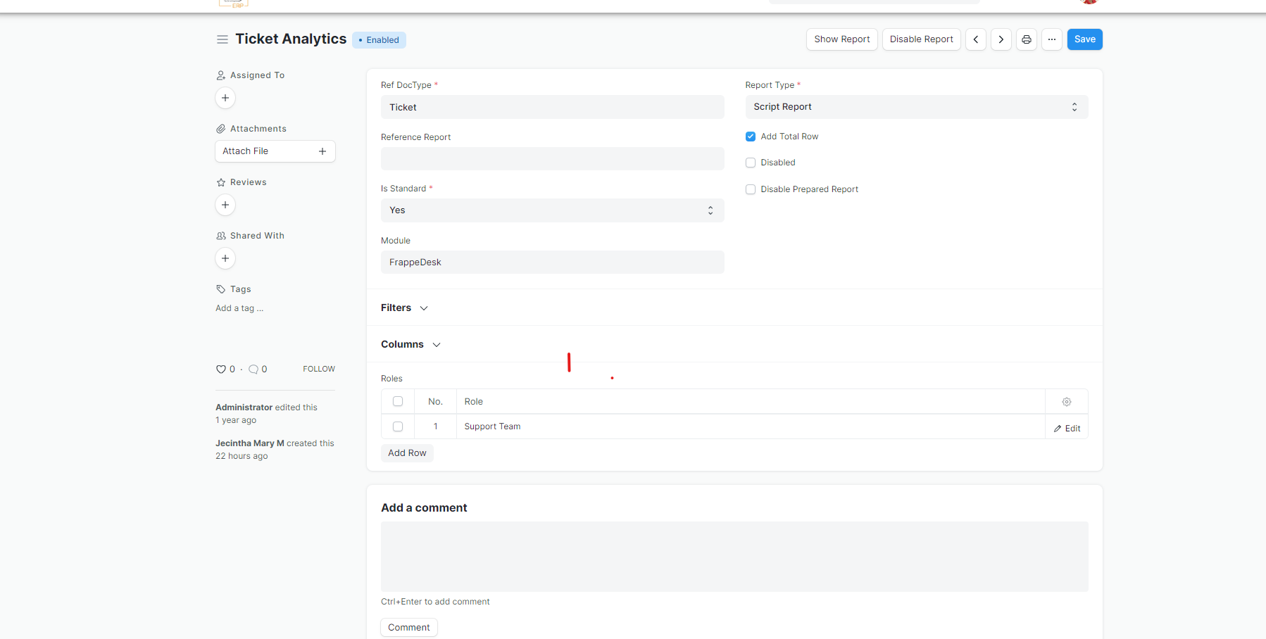 HelpDesk Doctype name should be change in Report · Issue #1104 · frappe ... HelpDesk Doctype name should be change in Report · Issue #1104 · frappe ...