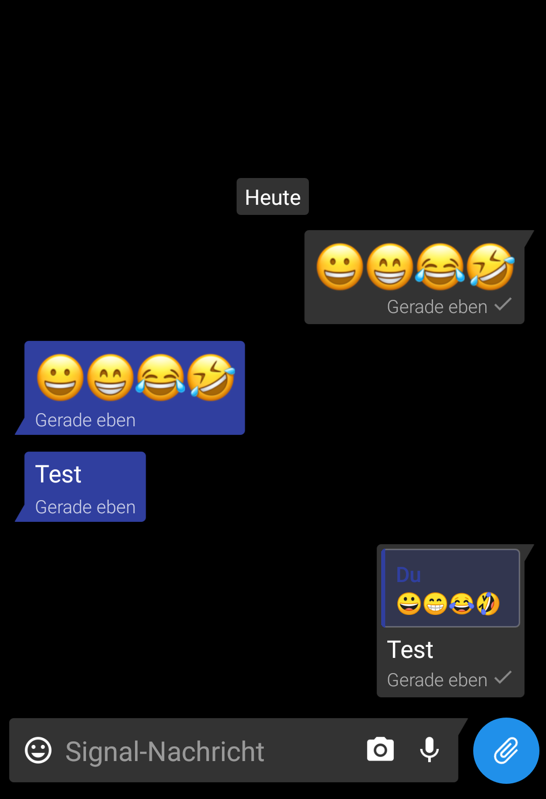 Replies: Contact name & cancel button in quoted message too dark when using dark theme · Issue ...