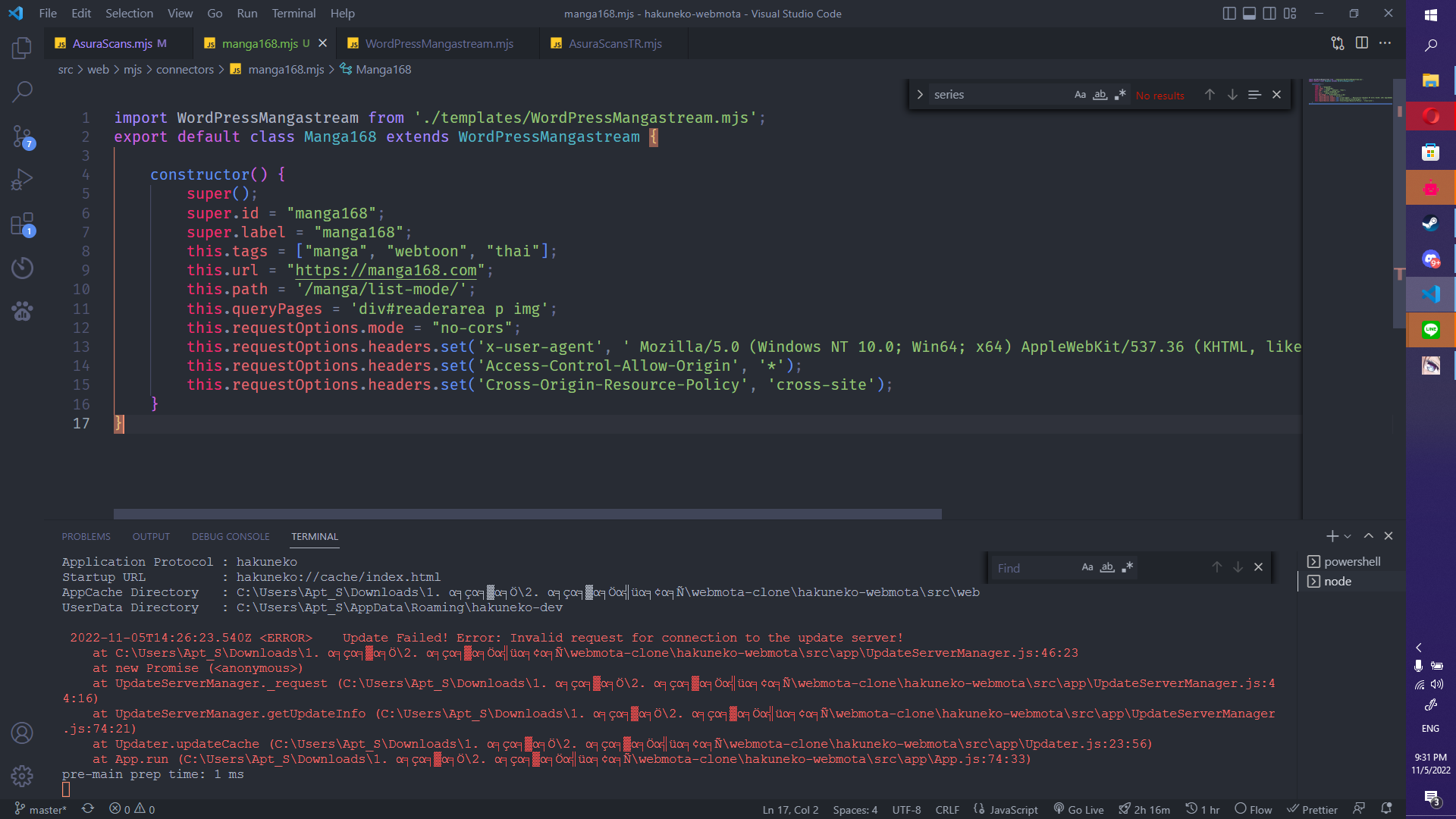 Dev new connector : fetch issues · Issue #5122 · manga-download/hakuneko · GitHub