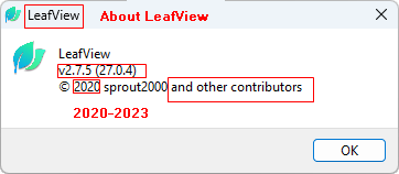 2.7.5 - GUI improvements · Issue #332 · sprout2000/leafview · GitHub