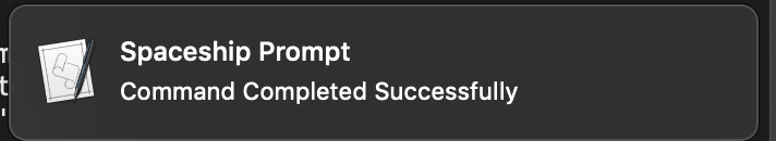 notifications for long commands · Issue #666 · spaceship-prompt/spaceship-prompt · GitHub