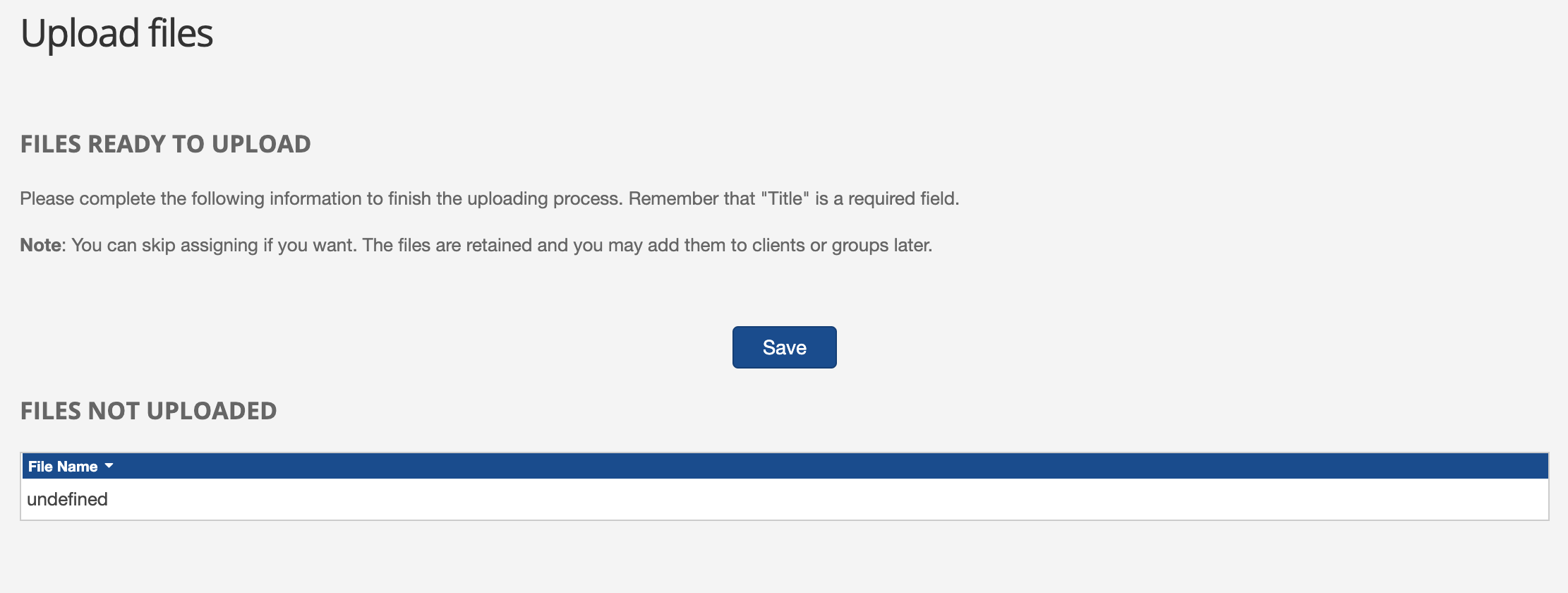Version r1070 - seems to have a problem. · Issue #710 · projectsend/projectsend · GitHub