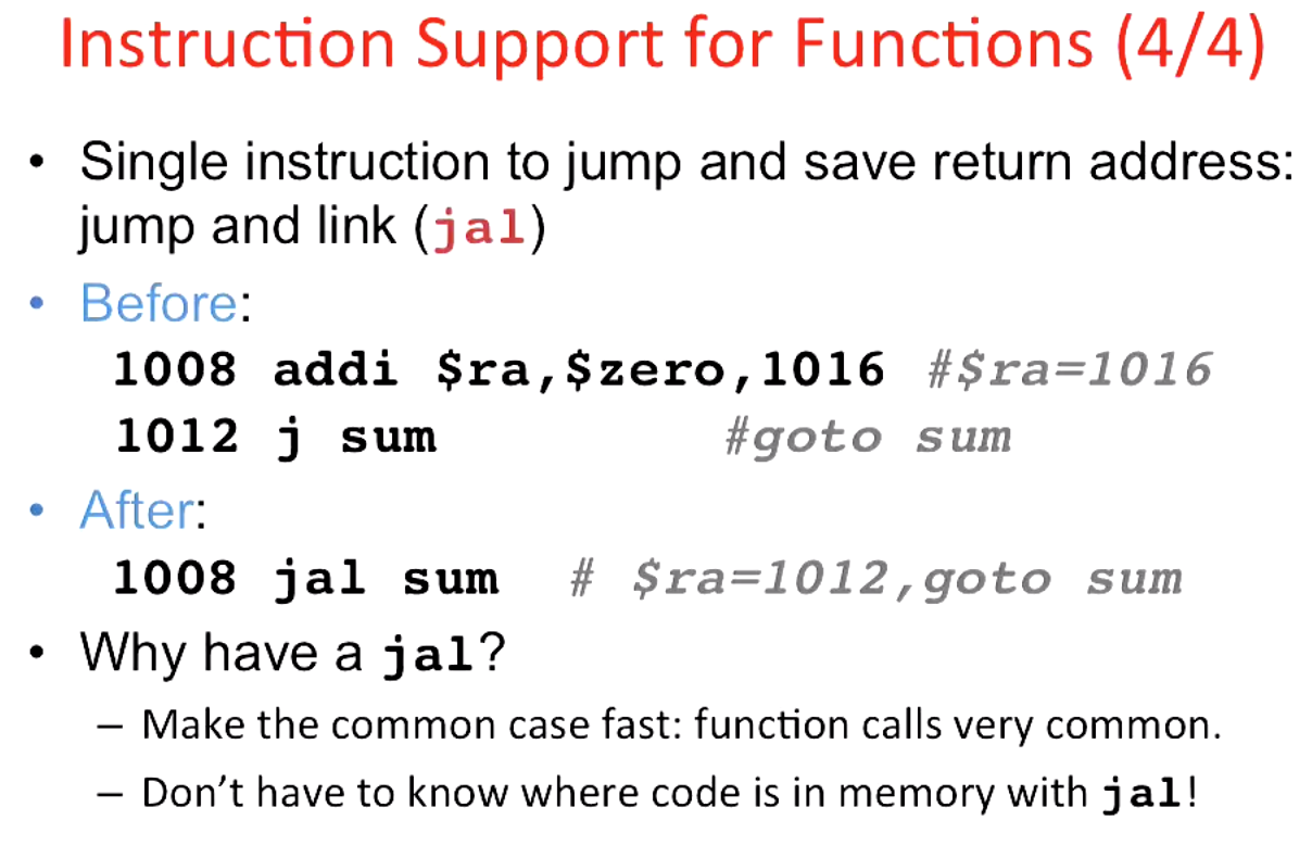 CS61C 6: Instruction, Part 2: MIPS, MIPS Functions · Issue #49 · xxleyi/learning_list · GitHub