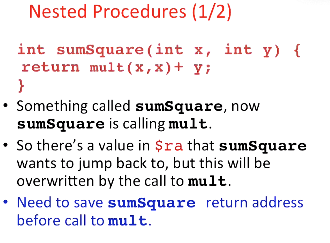 CS61C 6: Instruction, Part 2: MIPS, MIPS Functions · Issue #49 · xxleyi/learning_list · GitHub