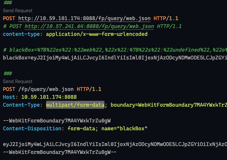 当 POST 请求的 Content-Type 是 application/x-www-form-urlencoded 或 multipart ...