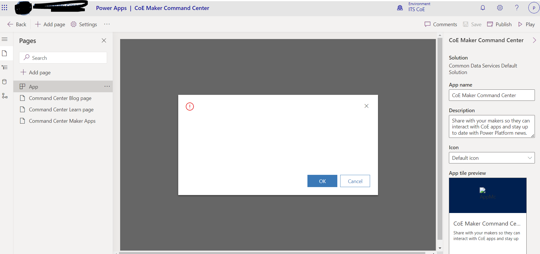[CoE Starter Kit - QUESTION] COE Admin and Maker Command Center Apps · Issue #5109 · microsoft ...
