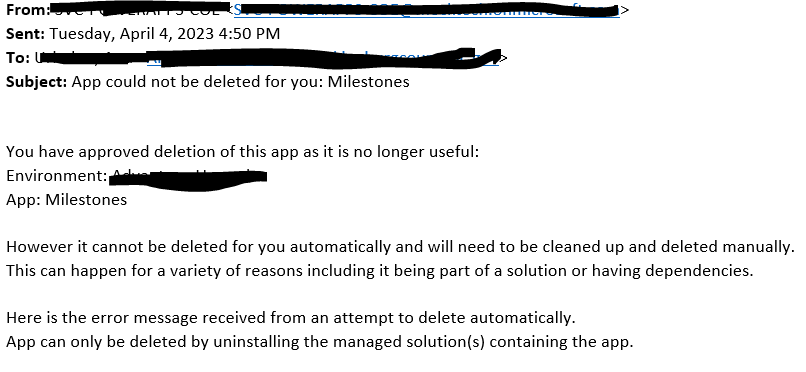 [CoE Starter Kit - QUESTION] Admin | Inactivity notifications v2 (Clean ...