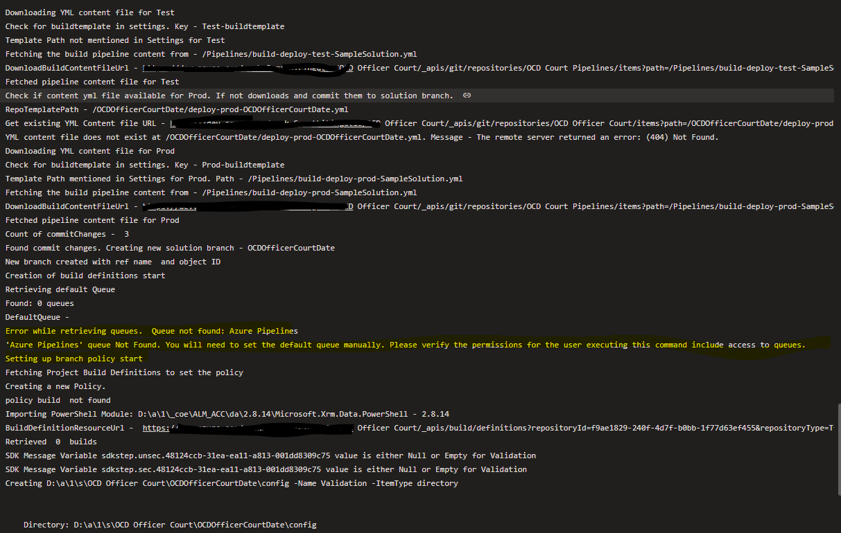 [ALM Accelerator - QUESTION] Error Running Pipeline · Issue #6029 · microsoft/coe-starter-kit ...