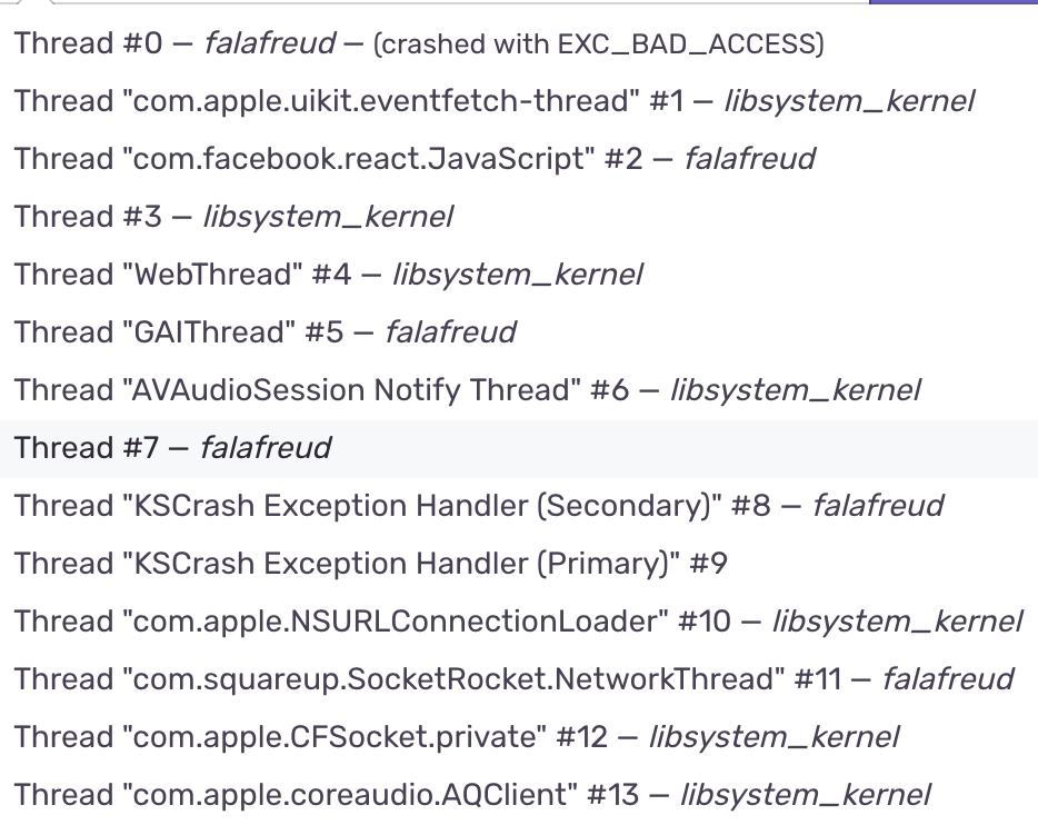 EXC_BAD_ACCESS: Attempted to dereference garbage pointer 0x47d6cbec8. · Issue #94 · opentok ...