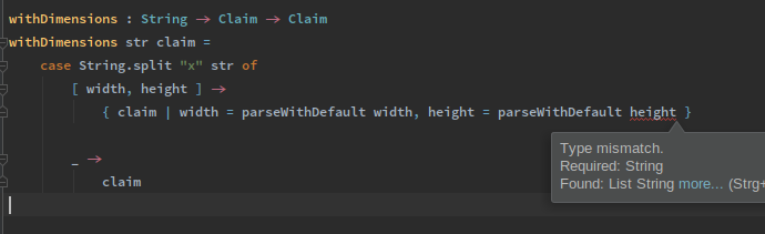List destructuring shows error for 2 items · Issue #164 · intellij-elm ...