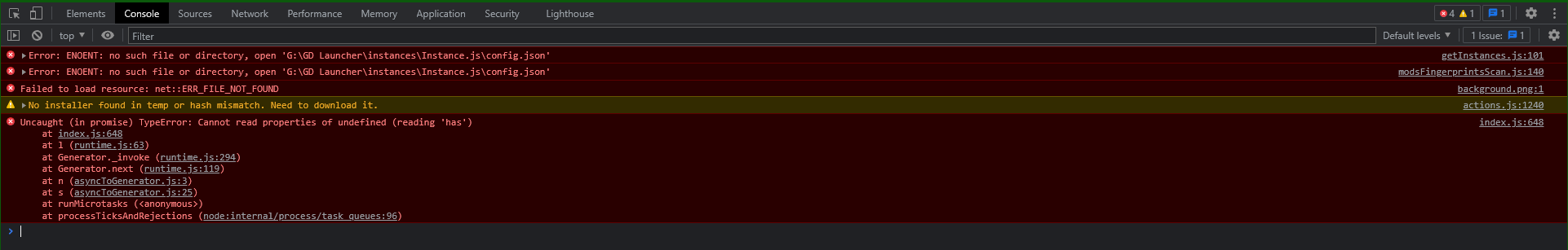 Patching Forge Error · Issue #1172 · gorilla-devs/GDLauncher · GitHub