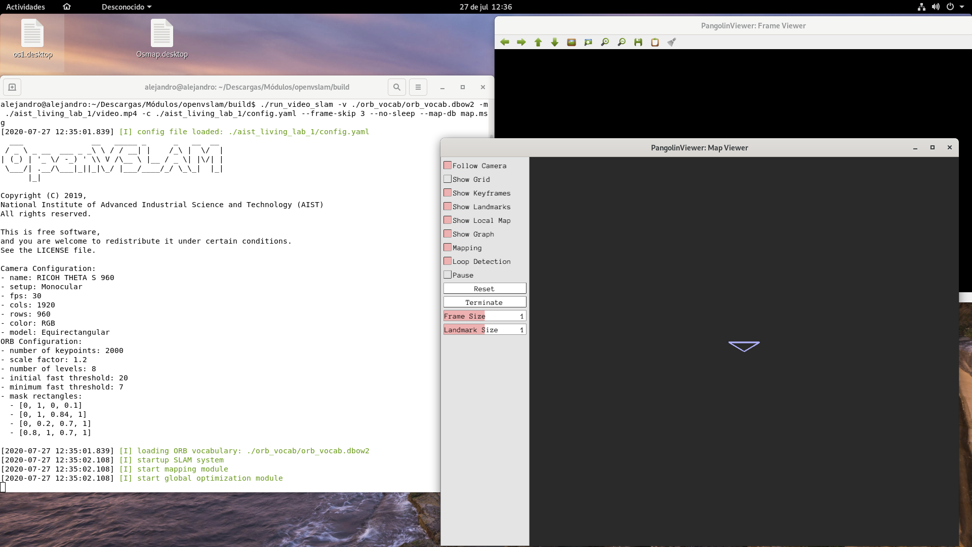 No image feed · Issue #409 · xdspacelab/openvslam · GitHub